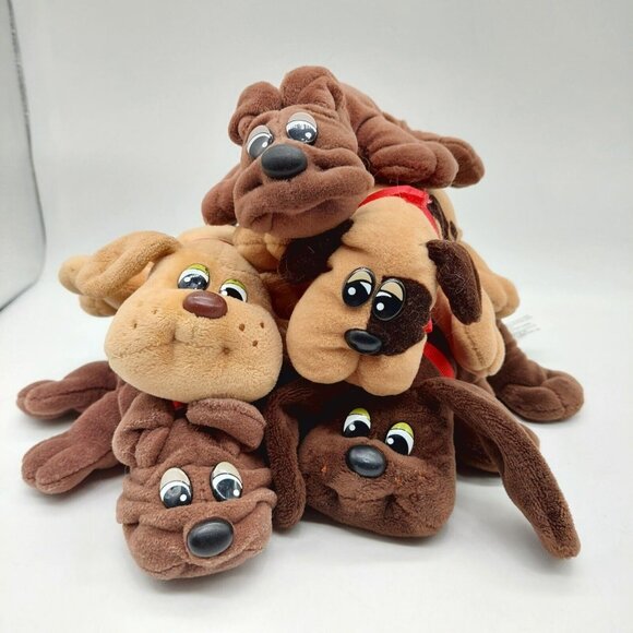 Hasbro | Toys | Pound Puppies Tonka Plush Stuffed Animals Dogs Lot Of 5 ...